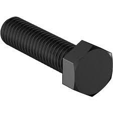 China Silver Hex Head Bolts 1.0mm Right Hand Thread Direction for Standards and Efficiency for sale