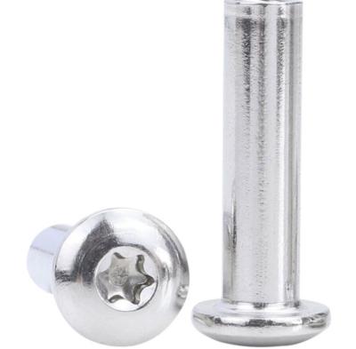 China 304 Stainless Steel Round Head Hexalobular Socket Set Nuts for sale