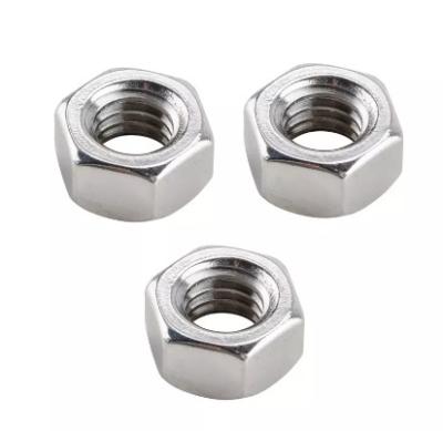 China Stainless Steel SS201 Bolts And Nuts GB52 M8 Hex Head Nut For Chemical Industry for sale