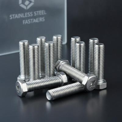 China 120 Thread Length Hex Stainless Steel Bolts for Heavy-Duty Applications for sale