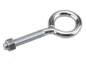 China Corrosion Resistant Lifting Eye Bolts Super Duplex Threaded M10 for Offshore Hoist for sale
