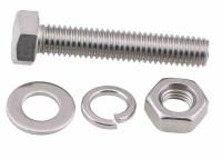 China Grade A2 Stainless Steel 304 M6 Thread Hex Head Flange Cap Screw for sale
