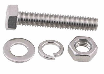 China Grade A2 Stainless Steel 304 M6 Thread Hex Head Flange Cap Screw for sale
