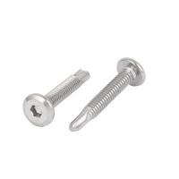 China Round Blossom 6mm Cross Recessed Head Screw C1022 Coarse Thread Screws for sale