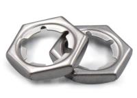 China DIN7967 Hex Head Nuts 10.9 Hot Dip Galvanized Serrated Lock Nut for sale