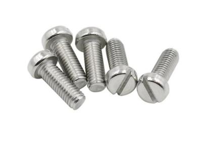 China DIN84 Stainless Steel Metal Screws M12 JIS Cheese Head Machine Screw for sale
