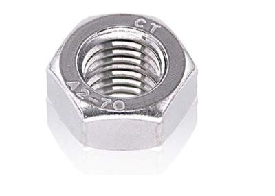 China Din 934 Customized Heavy Industry Zinc Plated Small Brass Hex Nut for sale