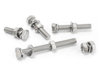 China Cadmium Plated Stainless Steel Bolts Grade 8.8 Stud Bolt for sale