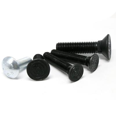 China 25mm Shank Length Countersunk Carriage Bolts For Construction 100pcs for sale