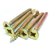 China A193M Zinc Aluminum Coated Bolts 8.8 BSW Cross Recessed Countersunk Head Screw for sale