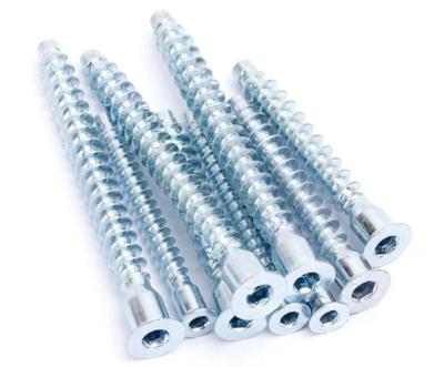 China Pozi Drive Deep Hole Sharp Tip Confirmat Screw Q195 OEM for sale