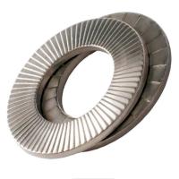 China DIN25201 Flat Spring Washers M3 Grade 8.8 Nord Lock Washers Zinc Plated for sale