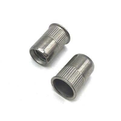 China 3mm M6 M4 M3m12 M16 M10 M2 Countersunk Head Press Rivet Lock Nuts Type Zinc Plated Threaded Aluminium for sale