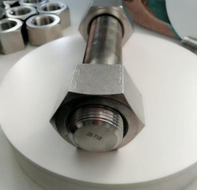 China Inconel 718 En2.4668 N07718 Material Hexagon Bolts And Nuts Fasteners for sale