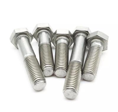 China Din912 Stainless Metal Steel 304 Half Thread Fasteners Hex Bolts for sale