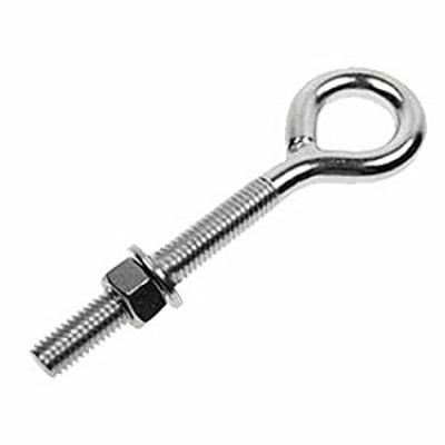 China DIN444 Stainless Steel M5 Eye Bolt Eye Screw Zinc Plated for sale