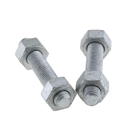 China Factory Manufacturers Grade 10.9 M42 High Tensile M56 M66 M76 Stud Bolt And Nut for sale