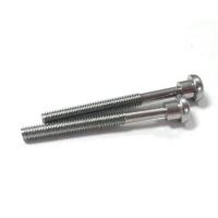 China Customized Chromate Plated Steel Round Pan Head Shoulder Screw for sale