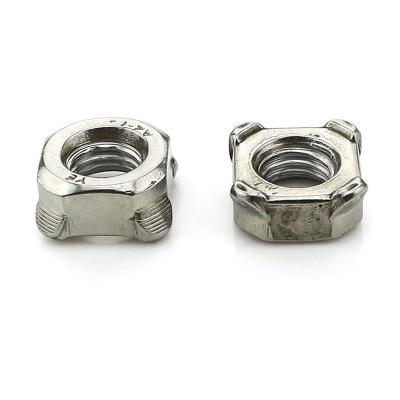 China Silicon Bronze DIN 928 Square Weld Nut for sale