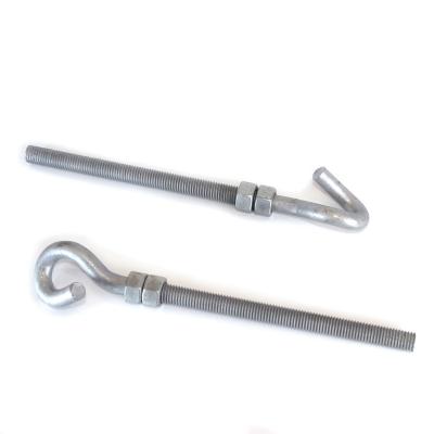 China Galvanized Pigtail Eye Bolt For Electric Power Fittings for sale