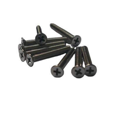 China DIN965 Countersunk Screw Cross Recessed Countersunk Head Screws for sale