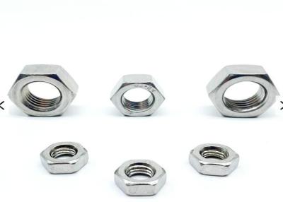 China M6 M8 M10 M12 M16 din 555 DIN934 DIN439 DIN936 UNI5587 Fin Hex Nuts for sale