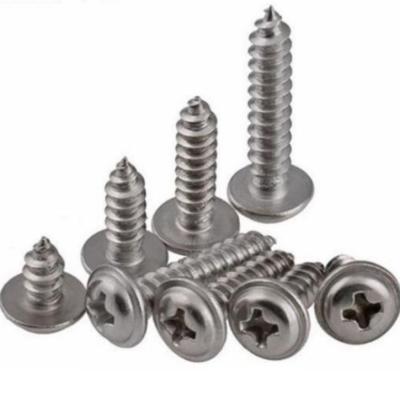 China DIN 7983 Cross Recessed Raised Countersunk Head Tapping Screws for sale