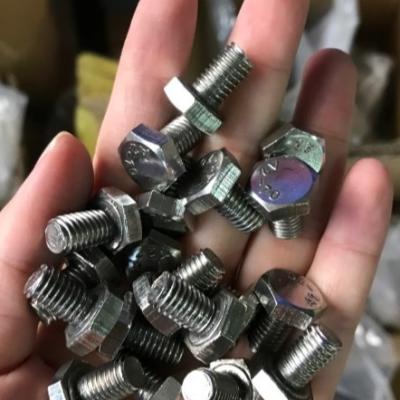 China DIN933 Full Thread Hexagon Bolt Stainless Steel SS304 316 For Construction for sale