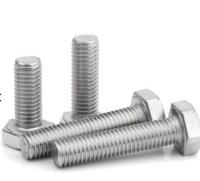 China DIN 933 DIN931 High Strength Carbon Steel All Thread Hex Bolt And Nut Grade 8.8 for sale