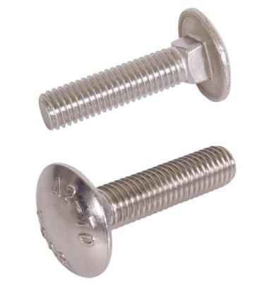 China 12mm Thread Length Countersunk Carriage Bolts With Hex Socket Drive Type And Head Type for sale