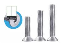 China DIN 7991 M1.6 M64 Stainless Steel Hex Socket Countersunk Head Screws for sale