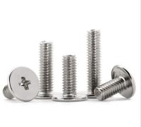 China Stainless Steel Carbon Steel CM Furniture Flat Head Screw M2 M2.5 M3 M4 M5 M6 for sale