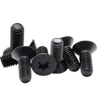 China Alloy Steel Countersunk Quincunx Black Screw And Fastener Torx Screw for sale