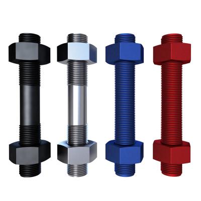 China High Strength 8.8 Grade ASTM A193 B7 Stainless Steel Double Head End Studs Bolt for sale