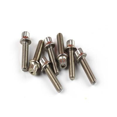 China Low Price Grade 12.9 M7 Carbon Stainless Steel 12 Point Flange Bolt for sale
