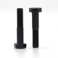 China Professional Manufacture Black Finished Half Thread Din931 Hex Head Bolt for sale