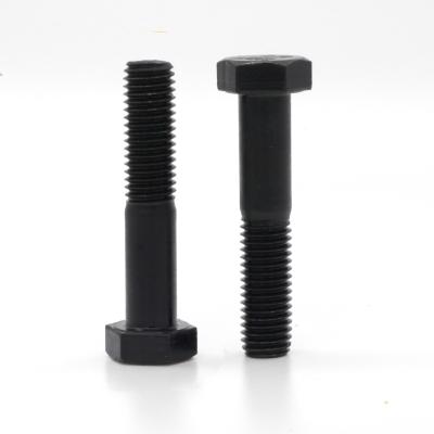 China Professional Manufacture Black Finished Half Thread Din931 Hex Head Bolt for sale