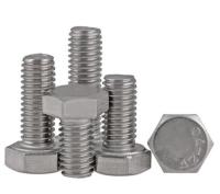 China DIN 960 Hexagon Head Bolts With Fine Pitch Thread Alloy Steel for sale