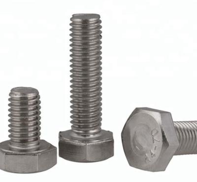 China DIN 961 A2-70 Hex Head With Fine Pitch Threaded Bolt for sale