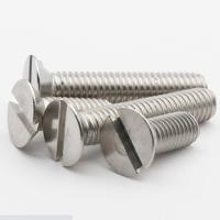 China Slotted Countersunk CSK Flat Head Machine Screw DIN963 Countersunk for sale