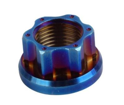 China Titanium Alloy Flange Nut Titanium M6 M8 M10 M12 M14 4.51g/Cm3 For Motorcycles for sale