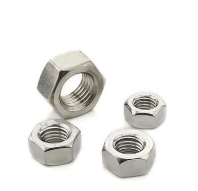 China Stainless Steel Hex Head Bolts DIN934 With Metric Coarse And Fine Pitch Thread  Hexagon Nuts for sale