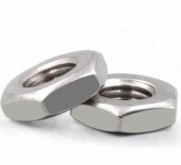 China Din933 Din934 Factory Direct Stainless Steel Fastener Hex Stainless Steel Nut for sale