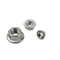 China Flange Nut Hex Flange Nut Yellow Zinc Plated Din 6923 M20 M64 Hex Flange for sale