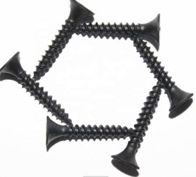 China Stainless Steel Sheet Metal Screws Direct Factory All Models Black Phosphate Screws for sale