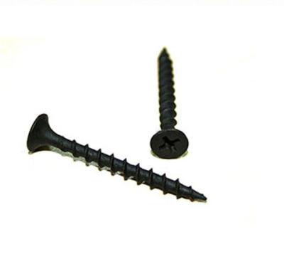 China Black Self Tapping Phosphating Drywall Screws With Bugle Head for sale