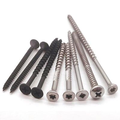 China Stainless Steel Self-Tapping Screw Gypsum Bugle Head Black Drywall Screw for sale