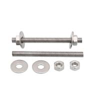 China M6 Thread Stainless Steel 316 Round Head Bolts Turning Metal Parts for sale