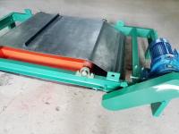 China Self Unloading Permanent Magnetic Iron Remover With 300mm Magnetic Drum for sale