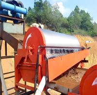 China Permanent Magnetic Drum Separator CTS N B Series 15-35 Rpm 600-9300 Kg Wet Separation for sale